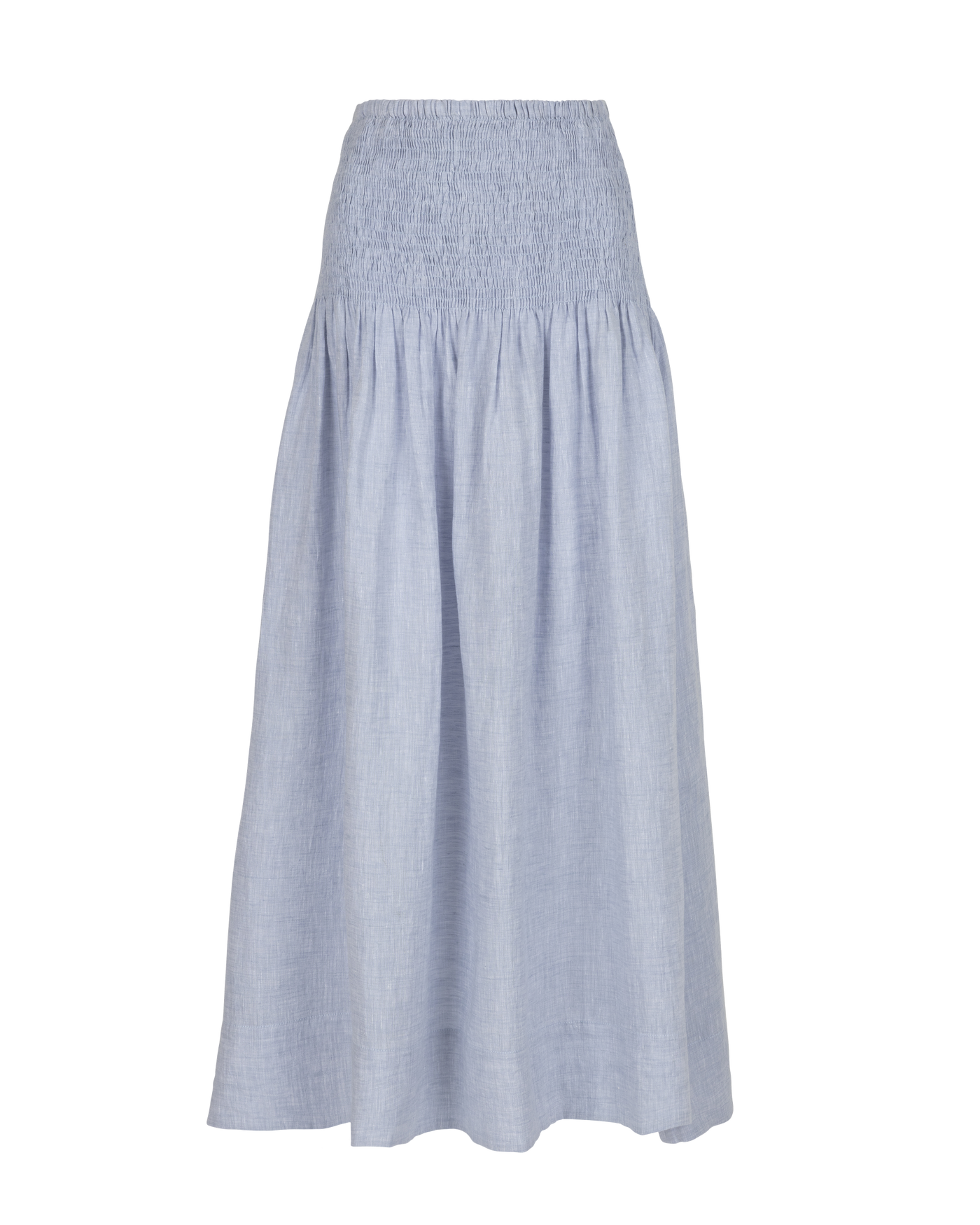 SULA Sky Linen Skirt | Mondo Corsini